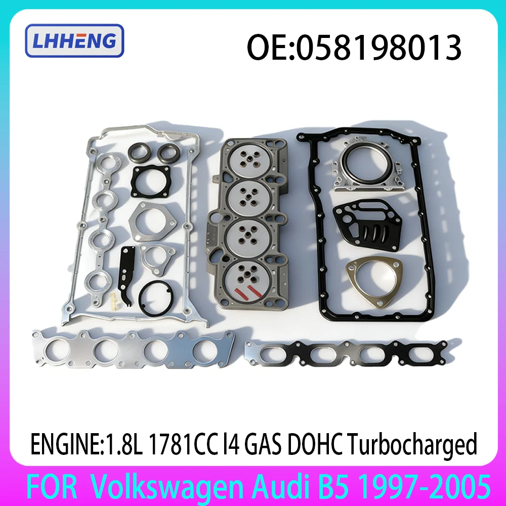 Engine Cylinder Head Gaskets Repair Rebuild Kit Set For VW Jetta Golf 4 ...