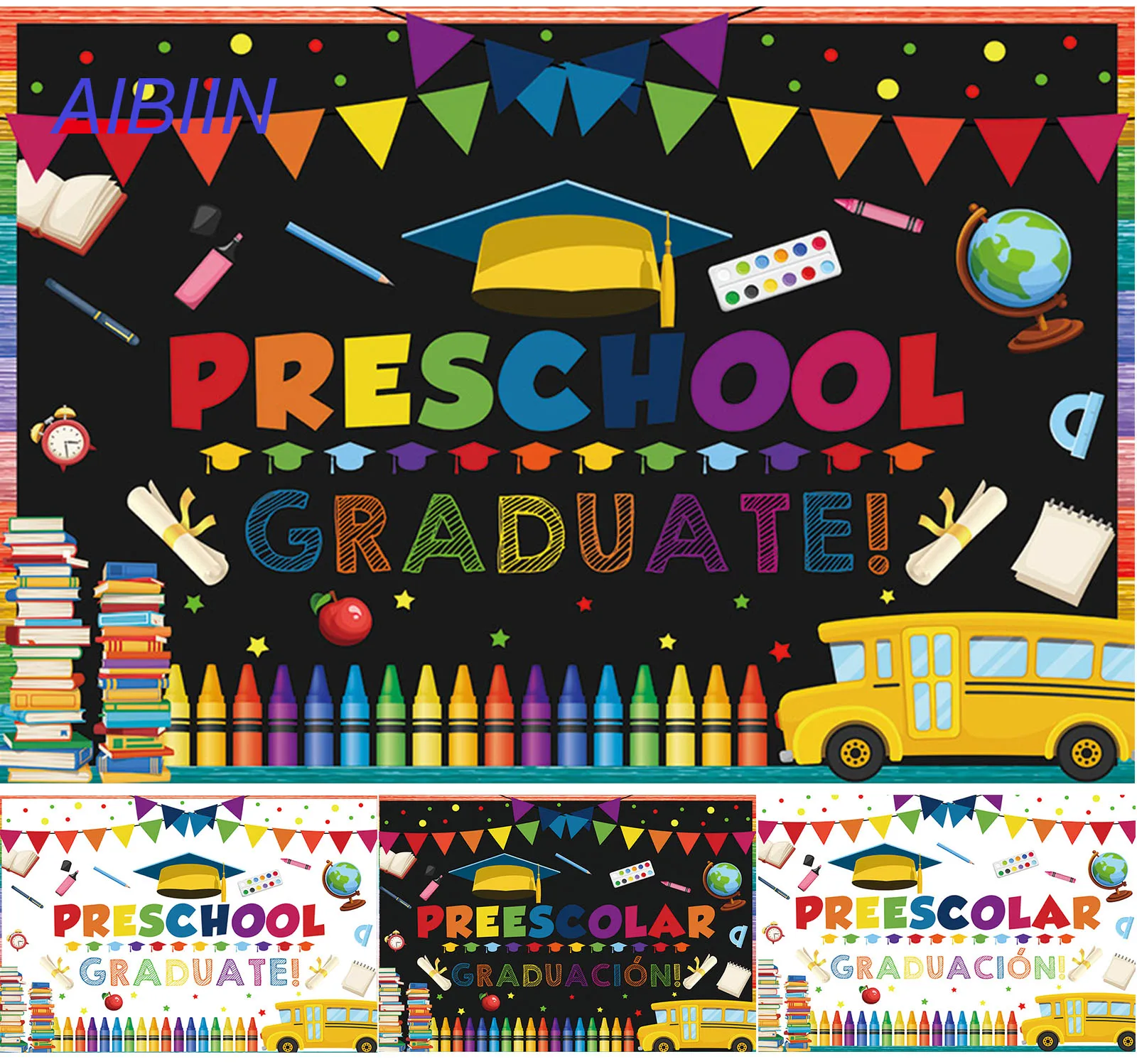 Kindergarten Graduation Photography Background Preschool School Prom ...