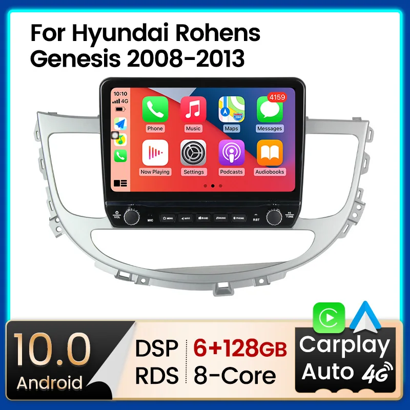 10-1-Inch-Android-For-Hyundai-Rohens-Genesis-2008-2013-Multimedia ...