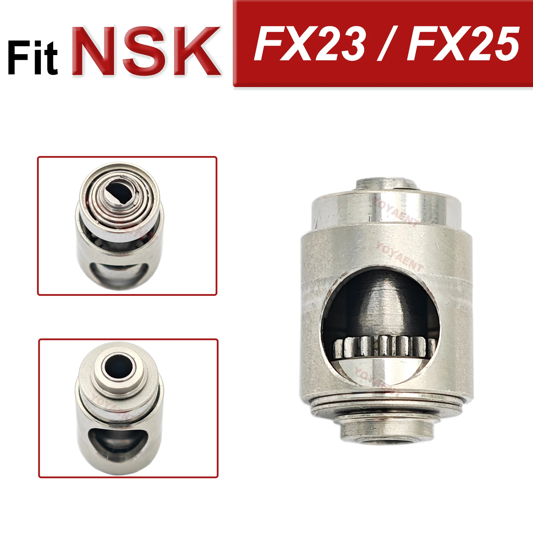 Ajuste NSK FX23 FX-25 pieza de mano de baja velocidad cartucho Dental ...