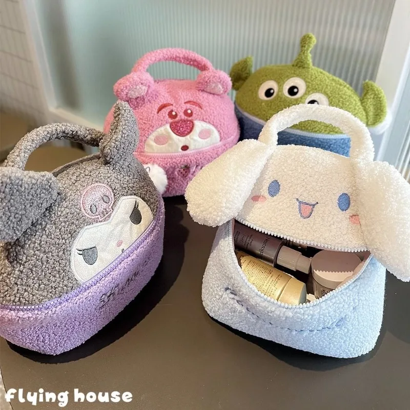 MINISO-Disney-StellaLou-Sullivan-My-Melody-Lotso-Cute-Makeup-Hand-Carry ...