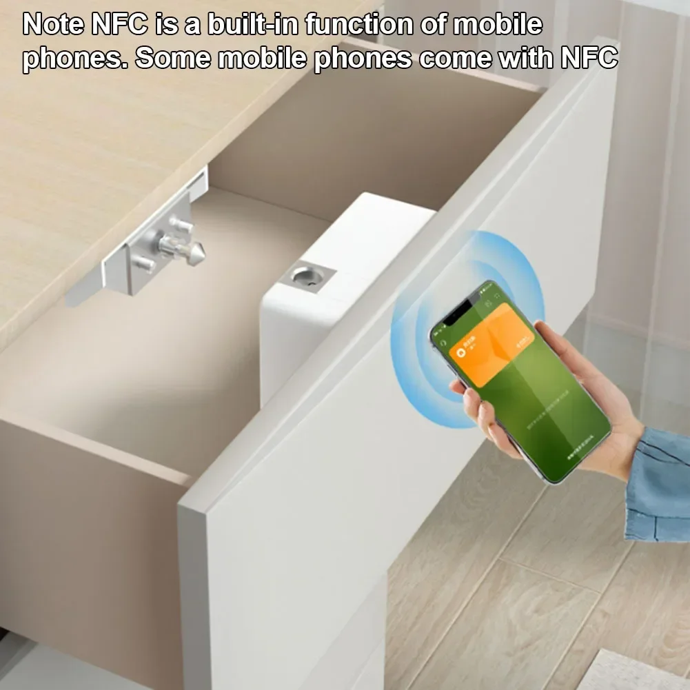 Electric-Cabinet-Drawer-Lock-Card-NFC-Two-Way-Unlock-Electric-Drawer ...