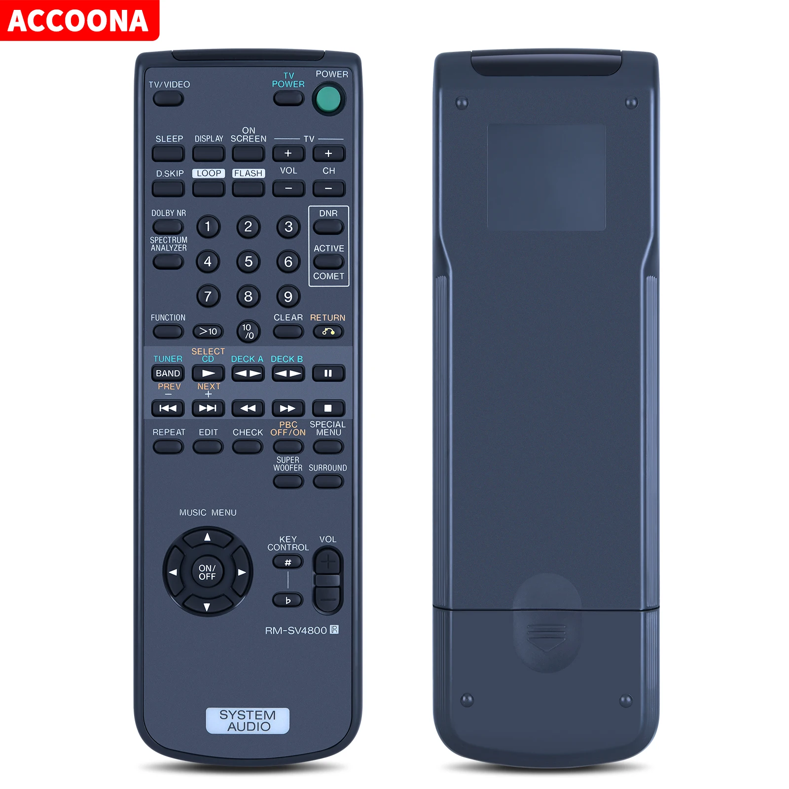 New RM-SV4800 Remote Control For Sony LBT-V4800R Compact HI-FI Stereo ...