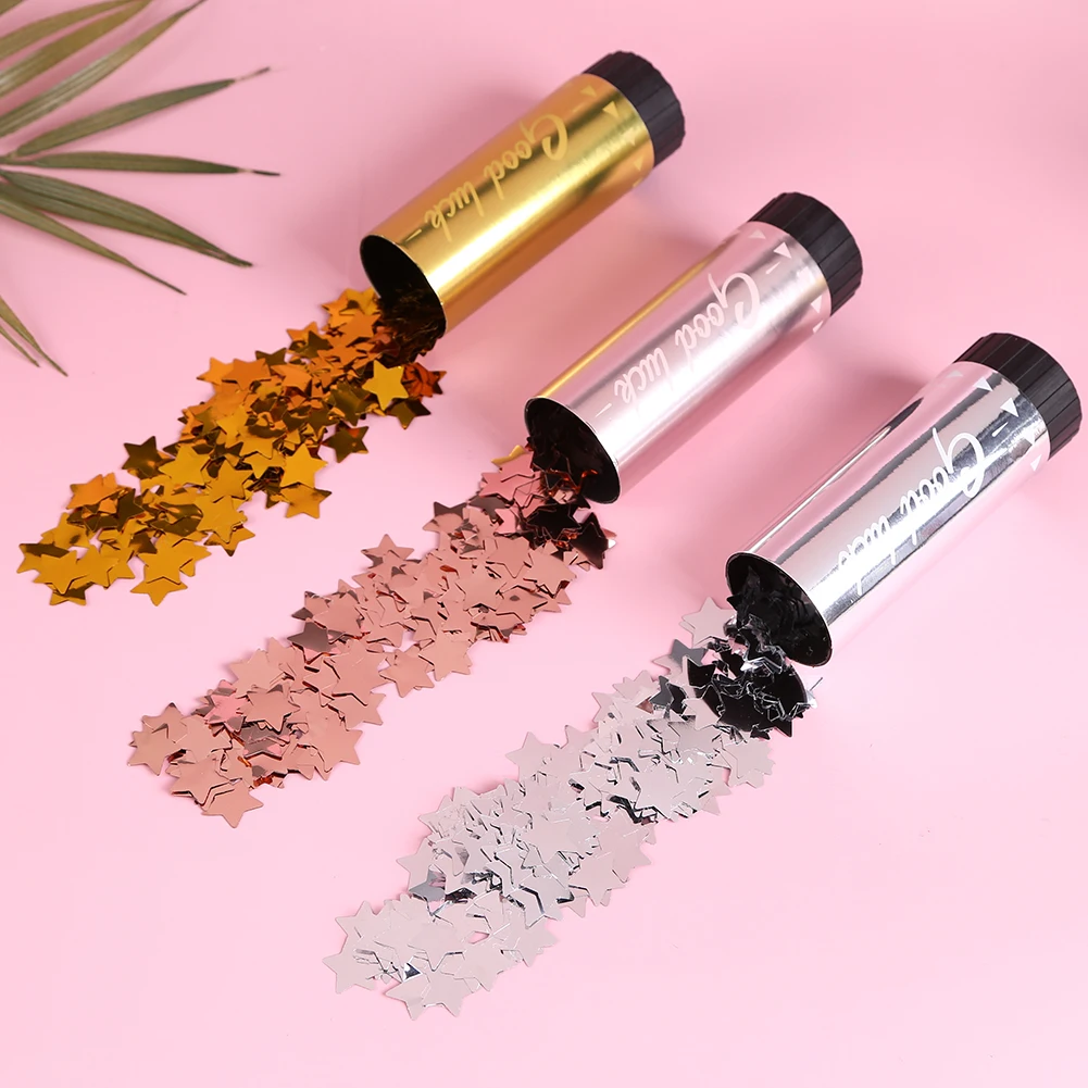 Festive-Confetti-Cannon-Fireworks-Tube-Mini-Hand-Held-Spray-Canister ...