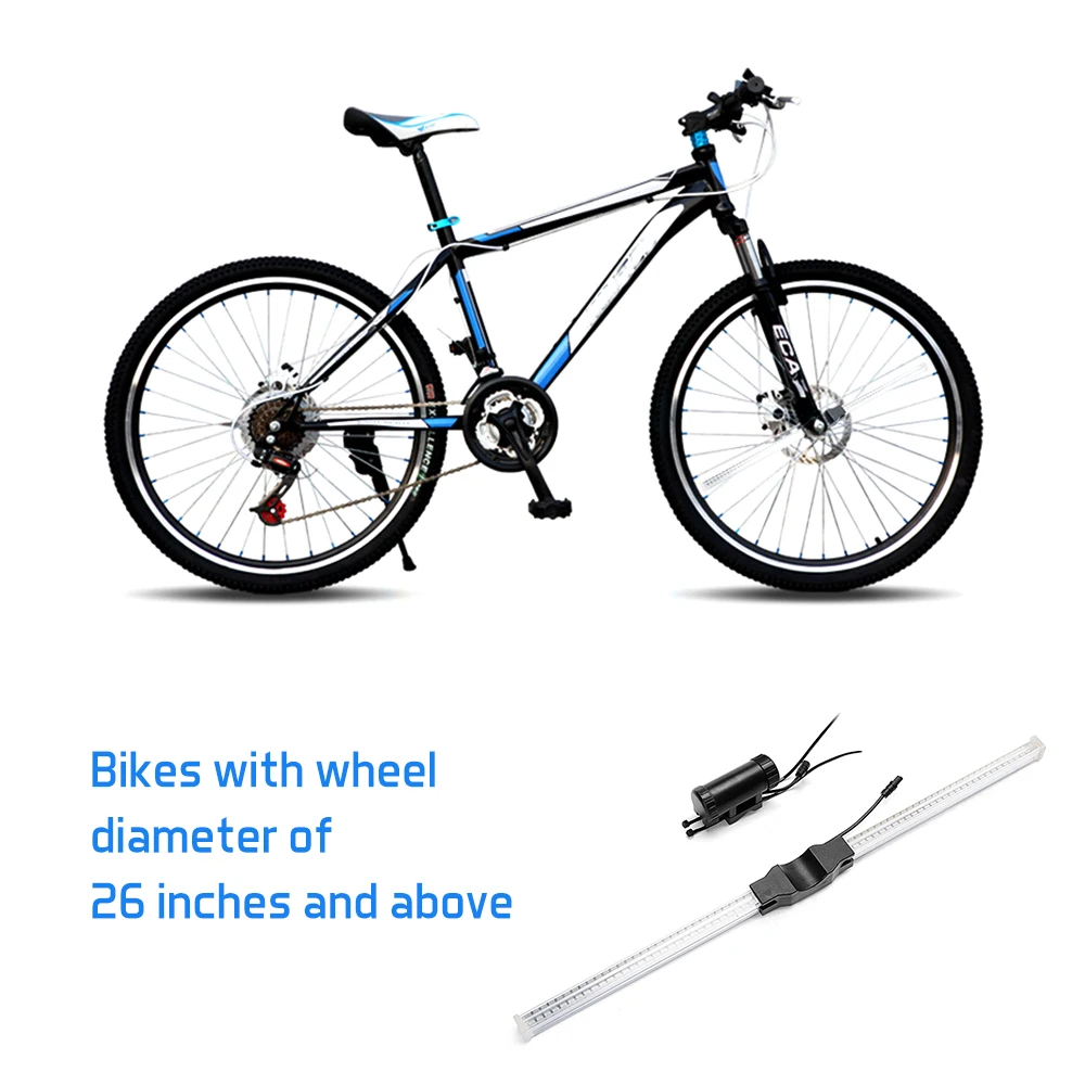64 LEDs Bicycle Wheel Lights High Resolution Bike Spoke Wheel Light ...