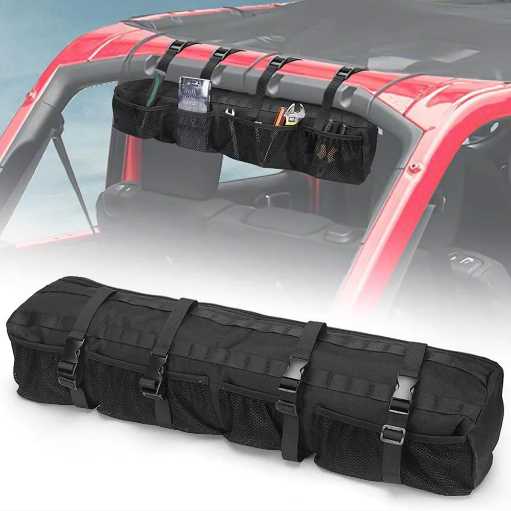Roll-Bar-Storage-Bag-Organizer-For-1955-2021-Jeep-Wrangler-LJ-TJ-JK-JL ...