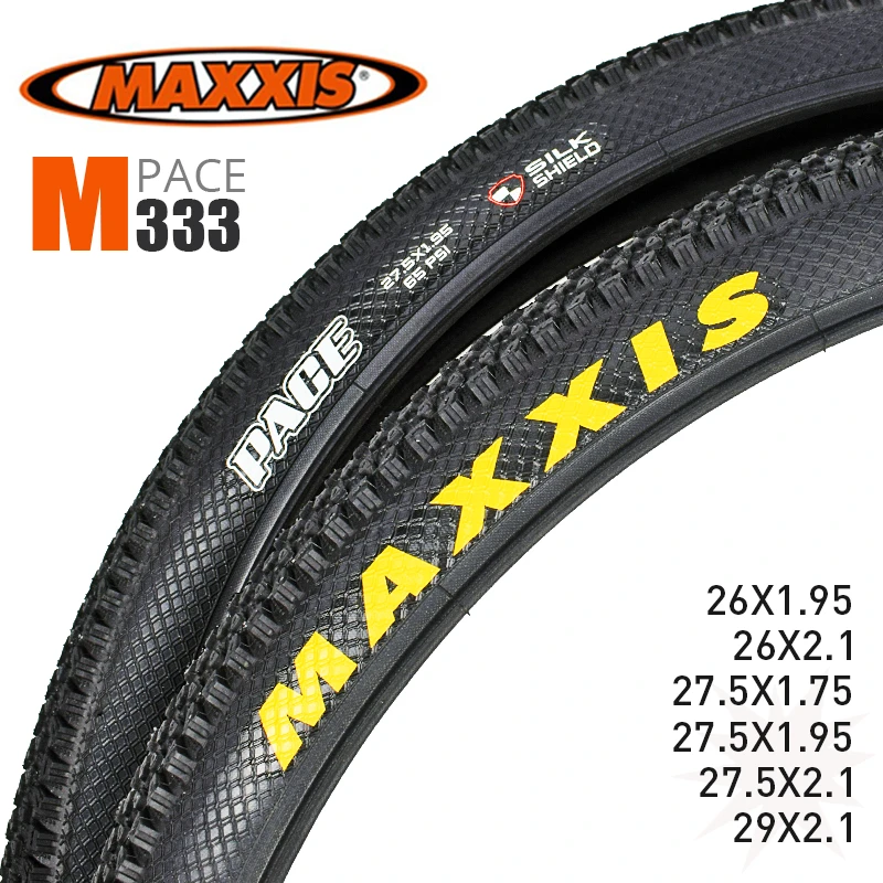 MAXXIS 26 MTB 자전거 타이어, 26*1.95 26*2.1 27.5*1.95/2.1 29*2.1 M333 자전거 타이어 ...