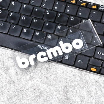 10X2cm Car Brake Caliper Stickers for Brembo Lettering Vehicle Decals ...