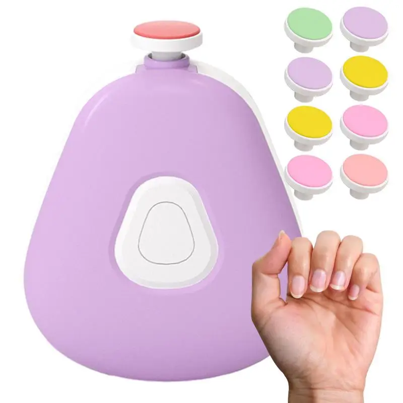 Electric Nail Clipper 2 In 1 Automatic Automatic Nail Grinder Trimmer ...