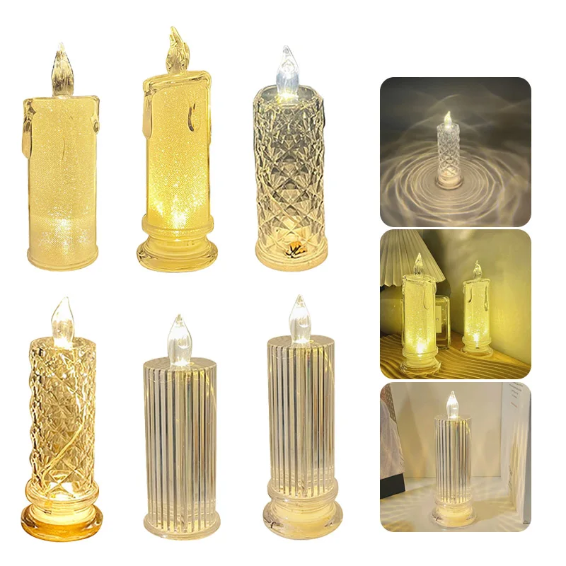 LED-Candle-Lights-Simulation-Electronic-Candle-Night-Lights-Party ...