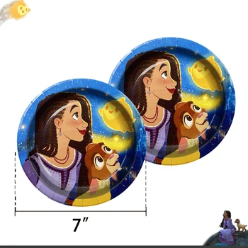 Disney Wish Asha Birthday Party Decorations Full Set Princess Balloons ...