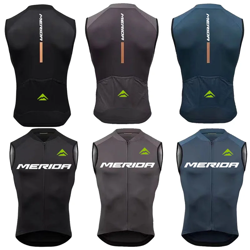 Summer Men's Bicycle Vest Road Bike Windproof Sleeveless Cycling Vest ...