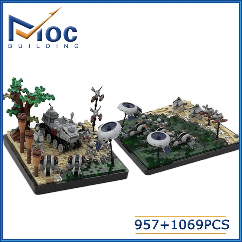 Star Movie Series UCS Micro Turbo Tank Wamp Speeder Droid Space ...