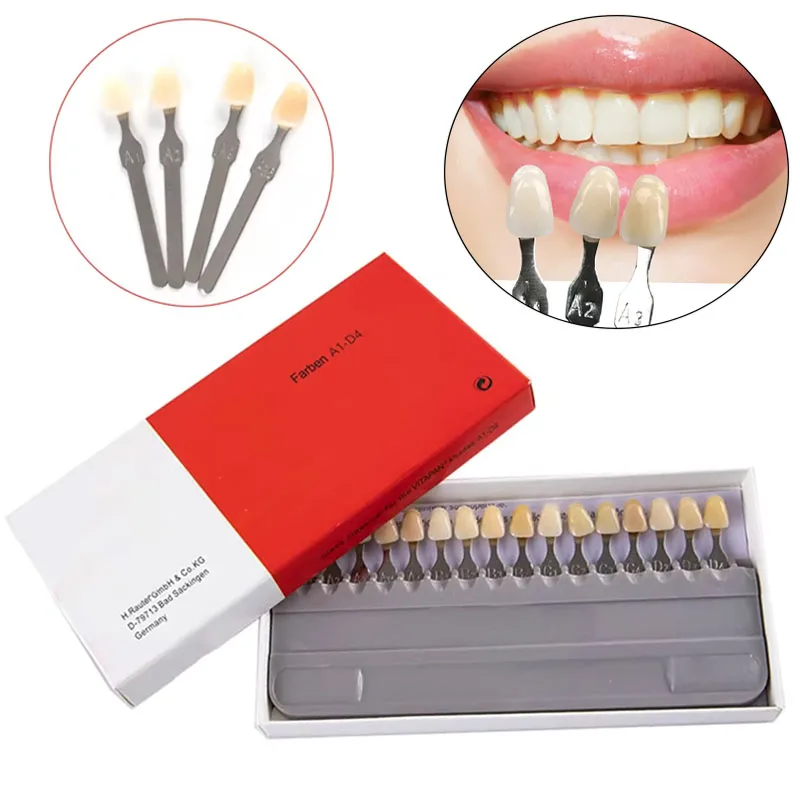16 Colors Teeth Shade Guide Classical Dentistry Equipment High Quality ...