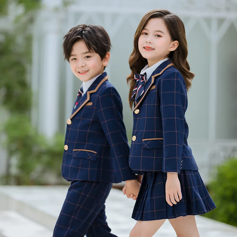 Kindergarten-uniforms-spring-and-autumn-uniforms-primary-school ...