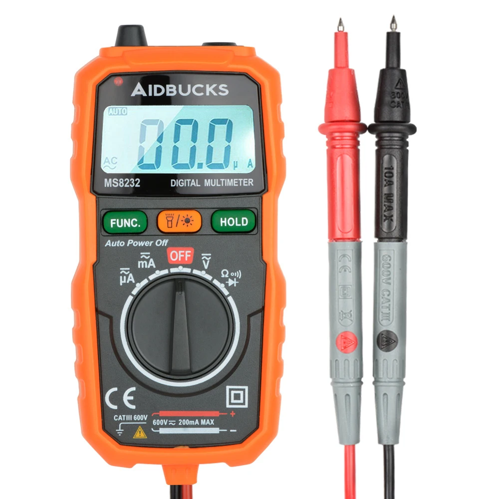 Digital Multimeter Test Professional DC/AC Voltage Current Meter ...
