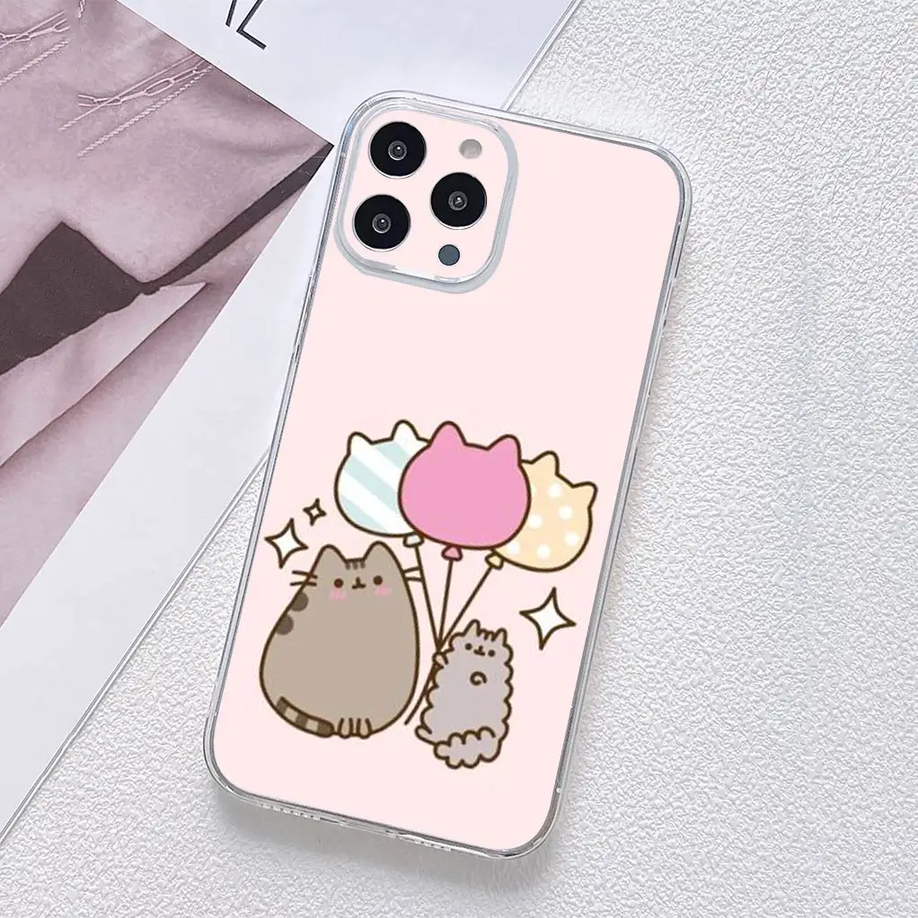 Adorable Pusheen Cat Phone Cover – Stylish & Protective Case for Moto ...