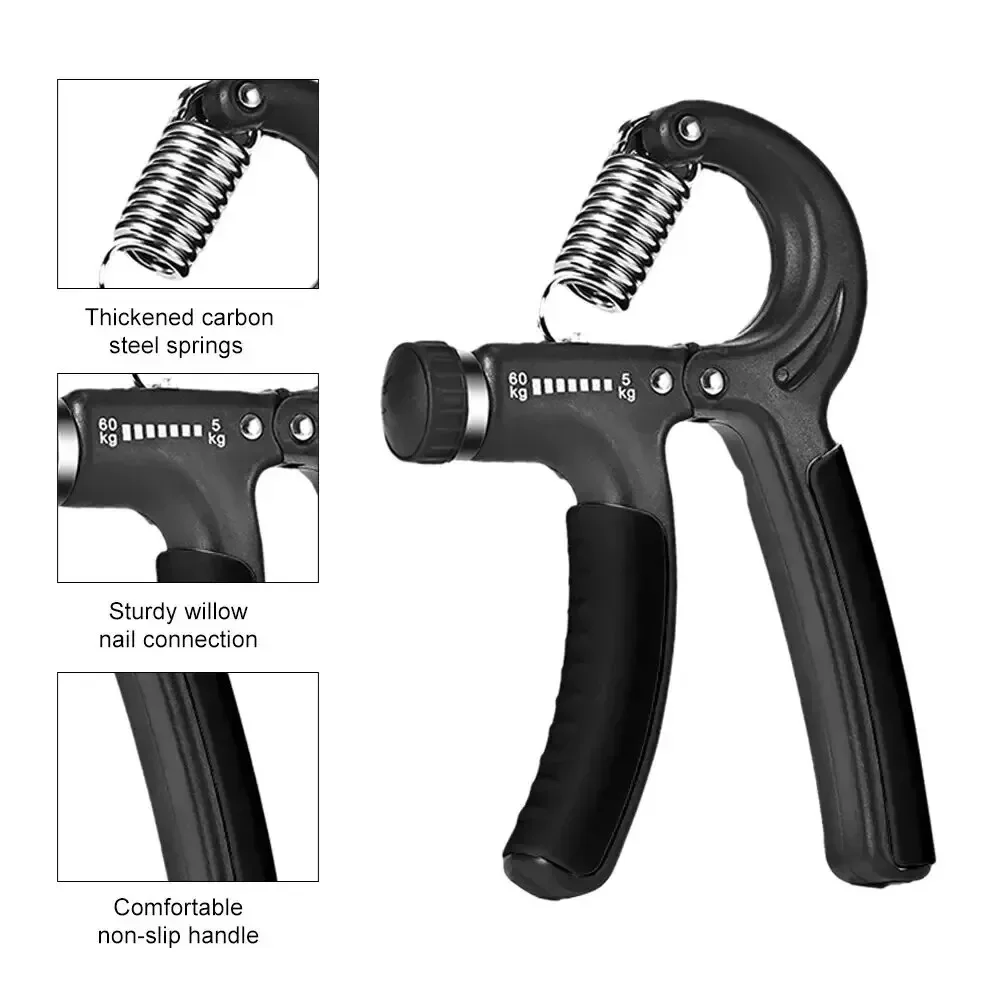 Grip-Strength-Trainer-Hand-Squeezer-Adjustable-Resistance-Hand-Grip ...