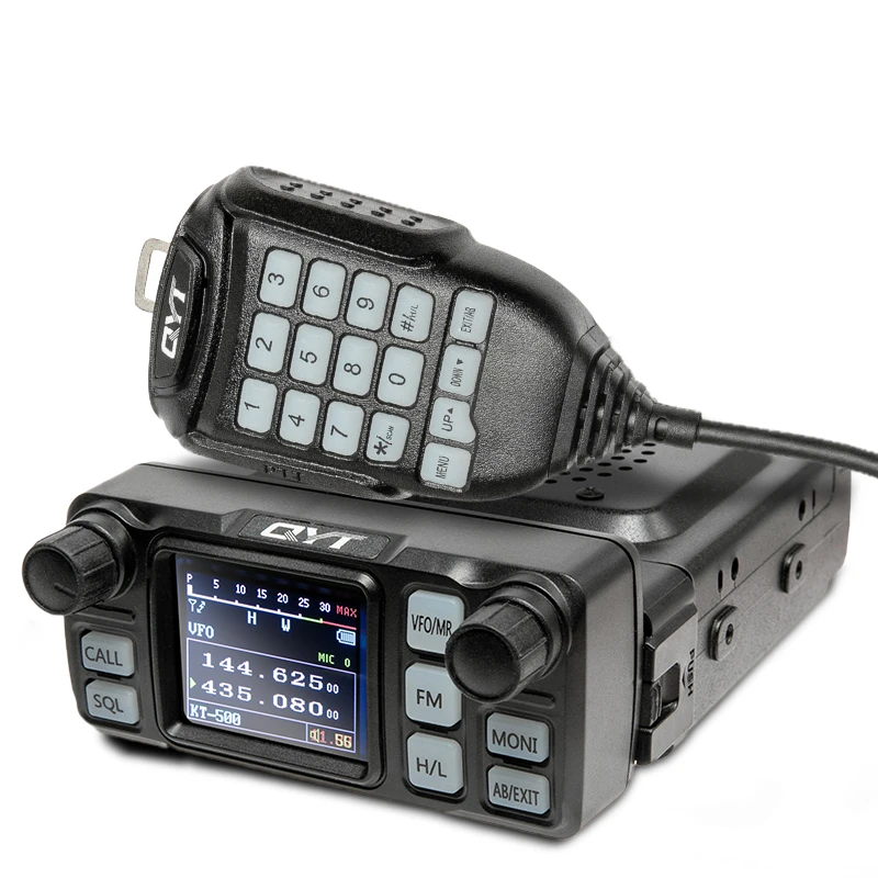 Qyt Kt5000 Mobile Radio Vhf Uhf Car Fm Transceiver Detachable Front ...