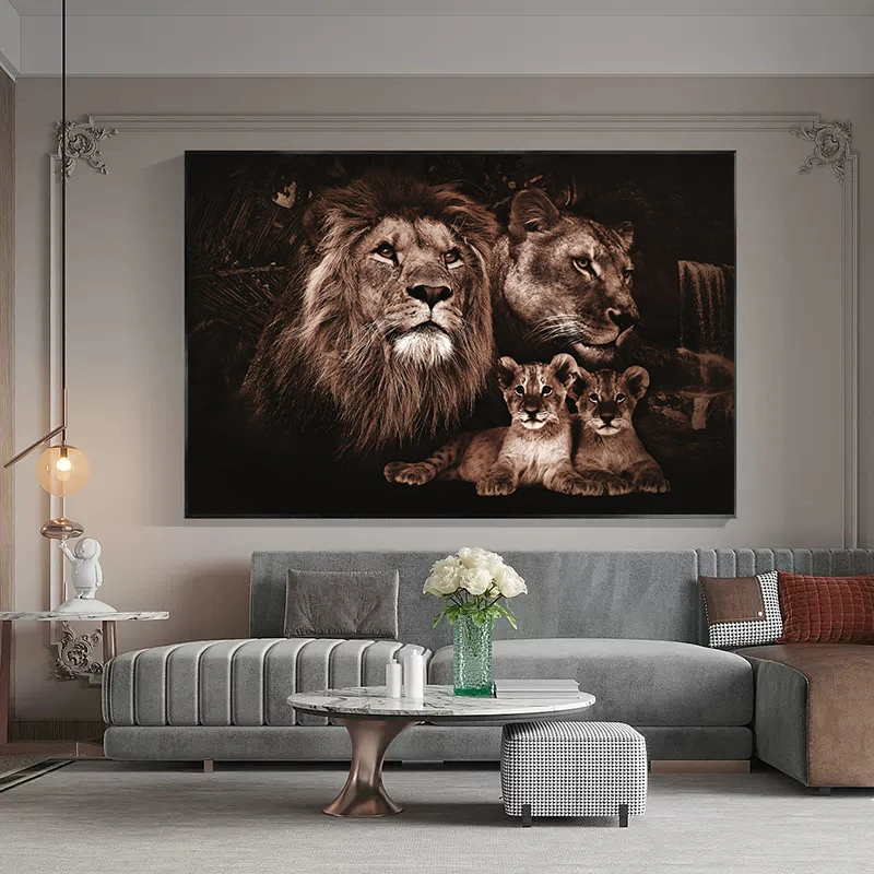 Dibujos Abstractos De Leones