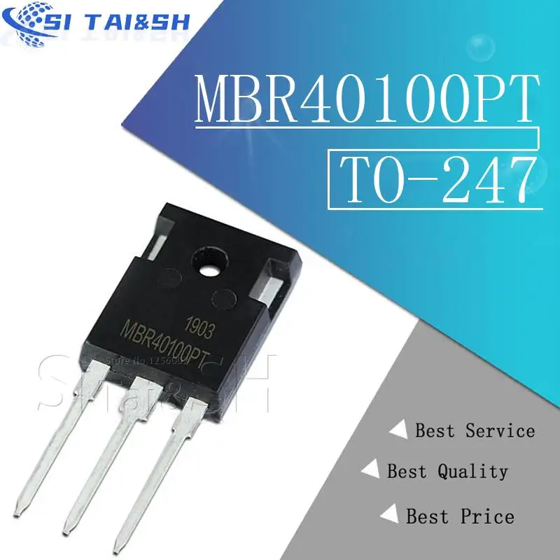 5PCS MBR30100PT TO 247 MBR30100 30A 100V MBR30200PT MBR30200 MBR40100PT ...