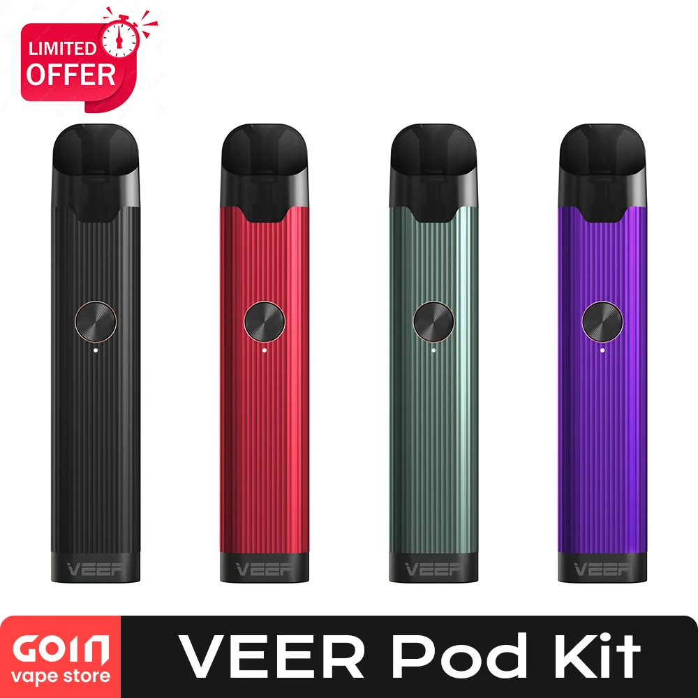 Smoant-VEER-Vape-Pod-Kit-2-3ml-Refillable-Cartridge-Charon-Baby-Coil ...