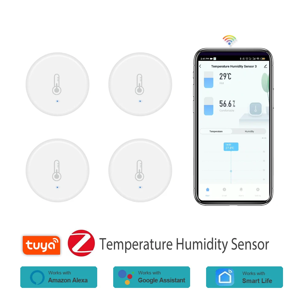 Tuya-Zigbee-3-0-Temperature-And-Humidity-Sensor-Smart-Home-Zigbee ...