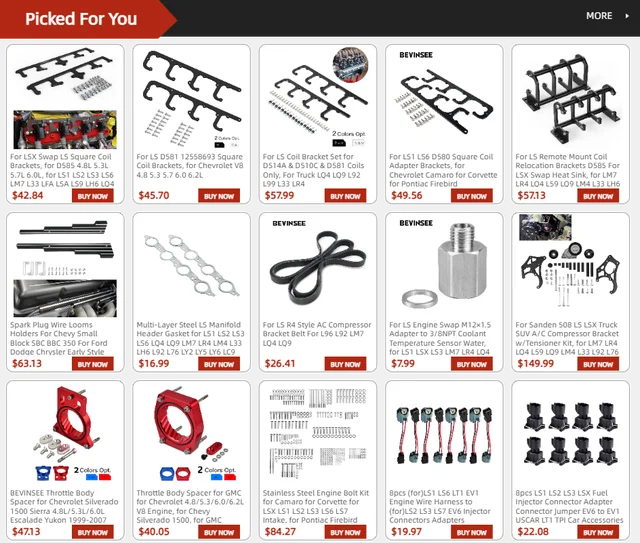 Ls Stand Alone Wiring Harness D585 Billet Coil Relocation Brackets ...