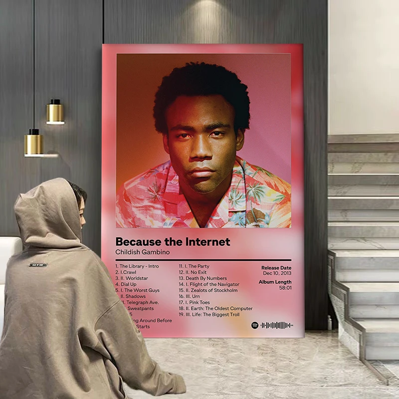 Because The Internet Childish Gambino Poster
