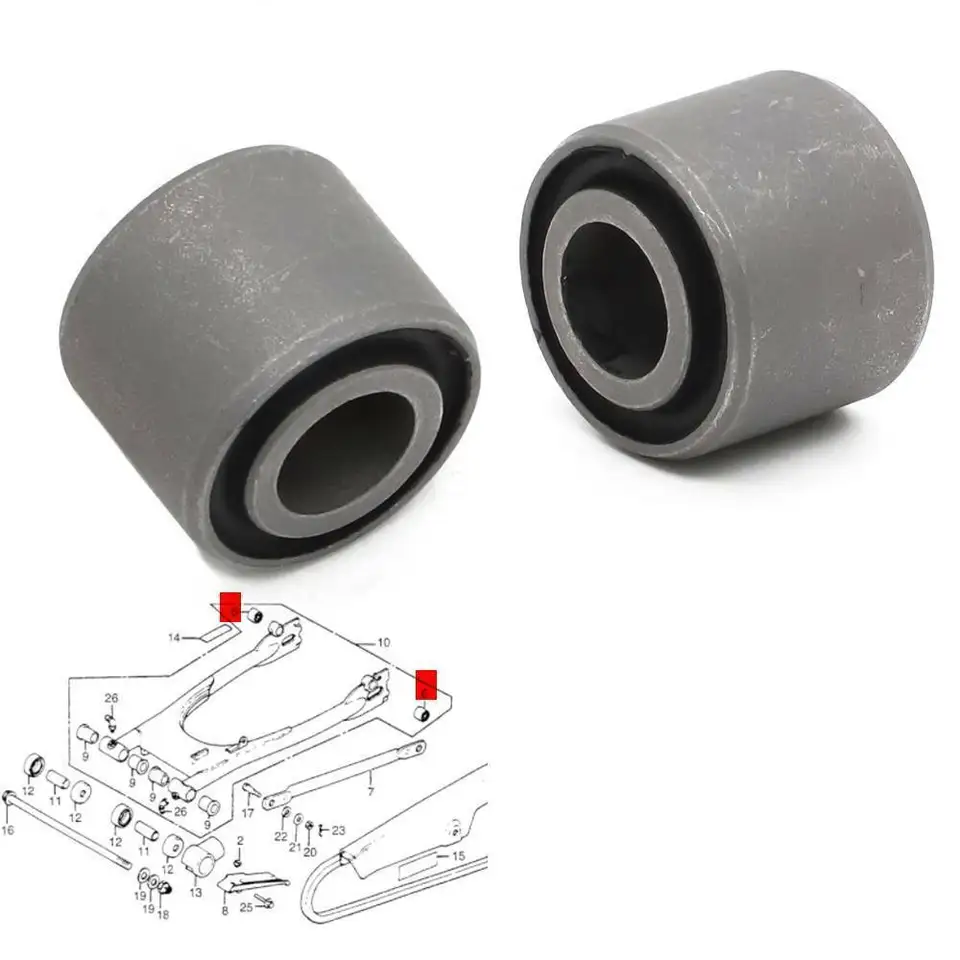 Motorcycle Suspension Bushing Honda Rear Shock Lower Bushing ...