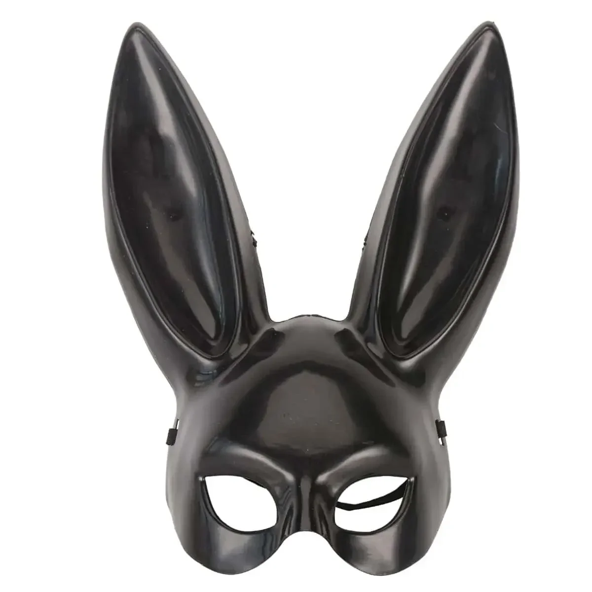 Black-White-Rabbit-Mask-Halloween-Party-Decoration-Long-Ears-Rabbit ...