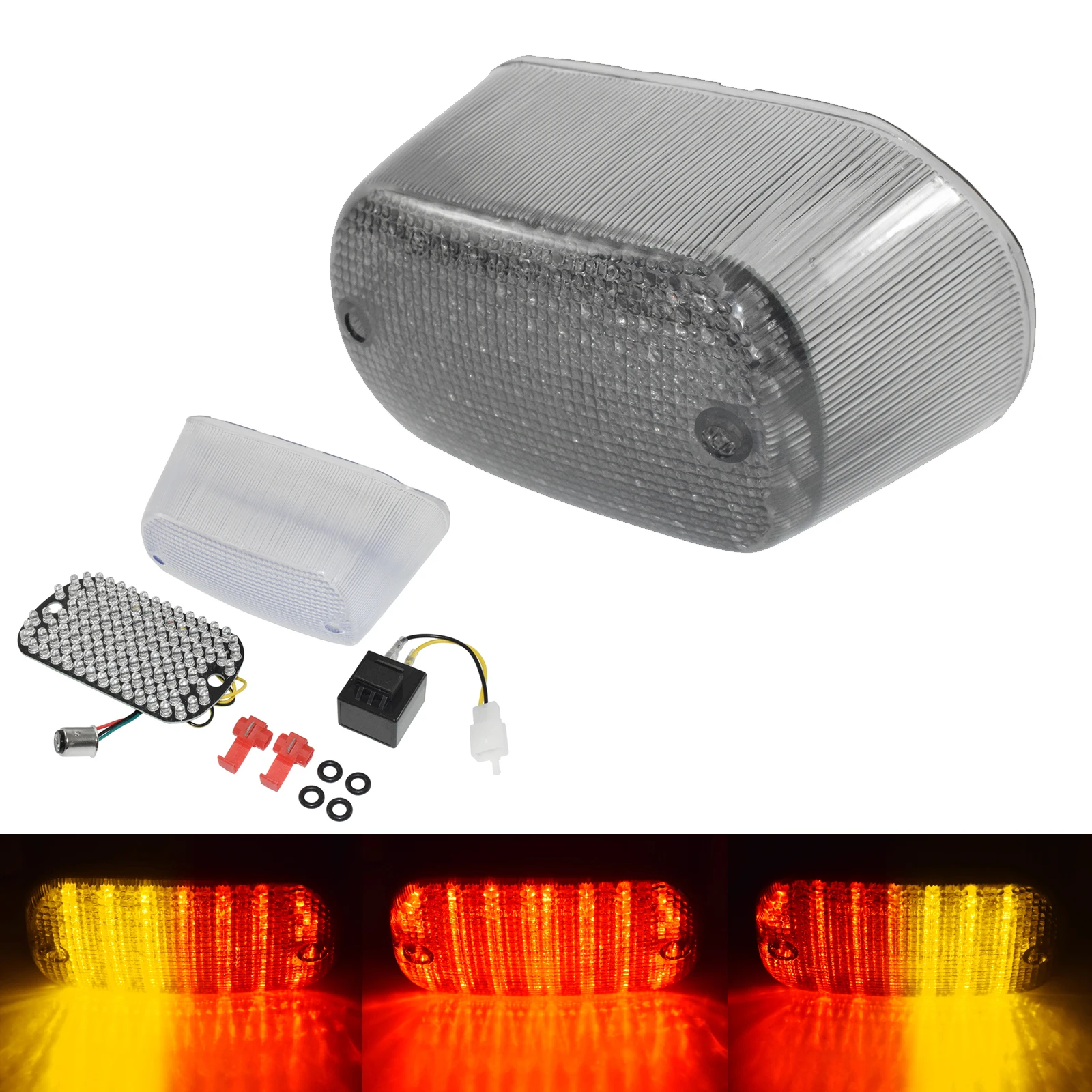 Motorcycle-DOT-E-Mark-LED-Integrated-Blinker-Taillight-Rear-Tail-Brake ...
