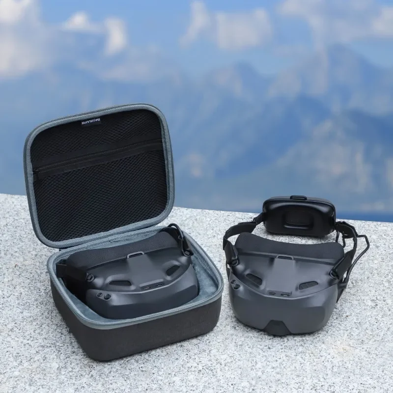 Sunnylife Hard Shell Carrying Case For DJI Goggles N3 Flying Storage ...