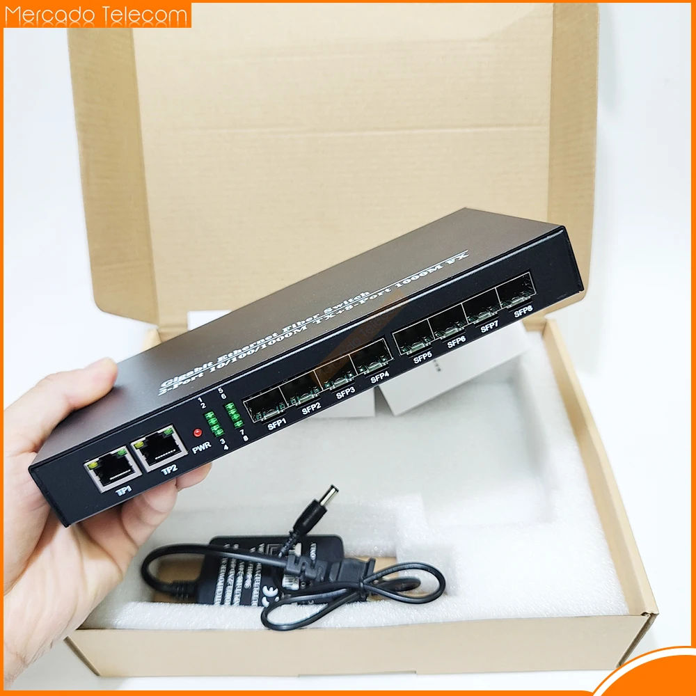 Gigabit-Network-SFP-Fiber-Switch-1000Mbps-SFP-Media-Converter-8G2E-SFP ...