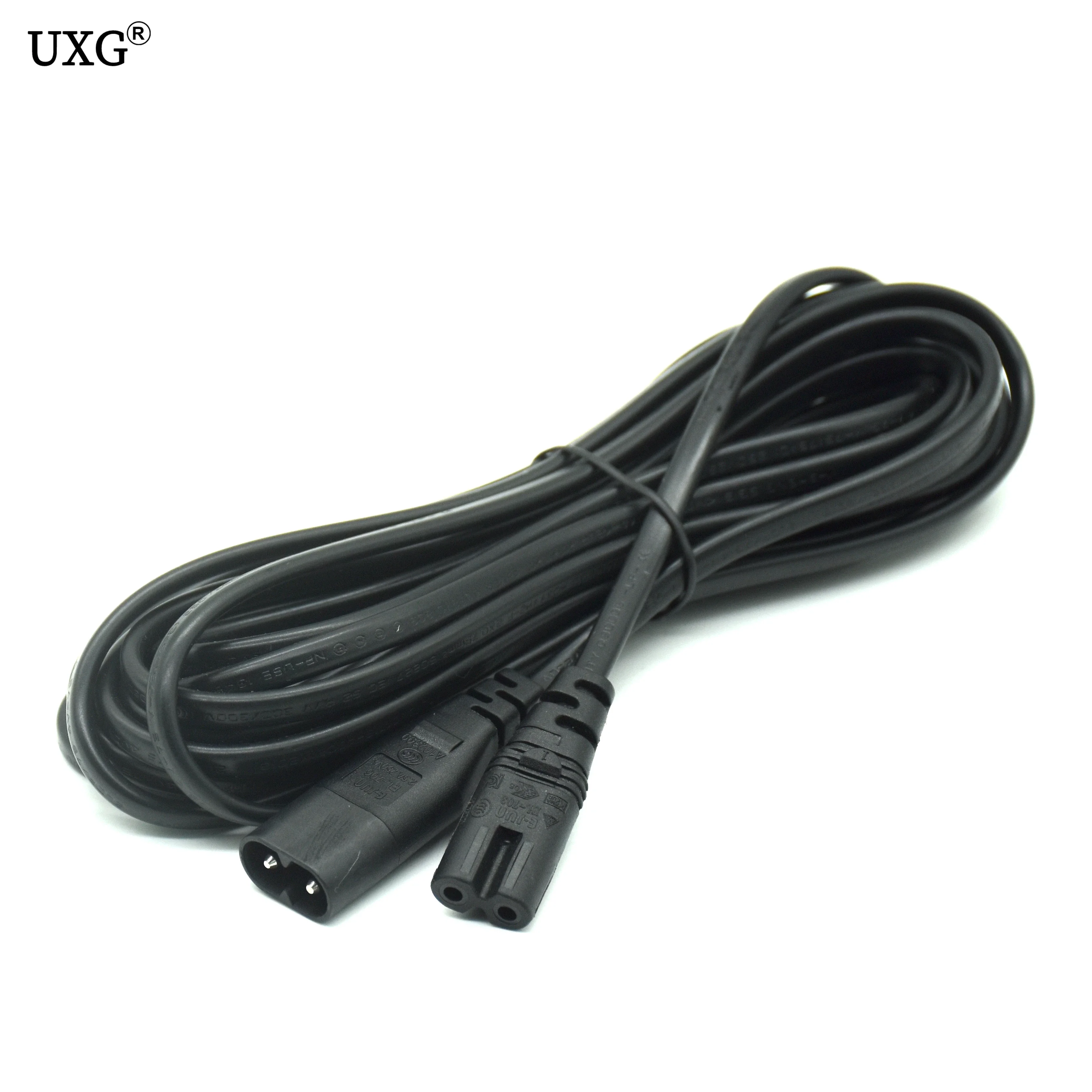 IEC-320-Macho-para-C7-para-C8-Cabos-de-Extens-o-Cabo-de-Alimenta-o ...