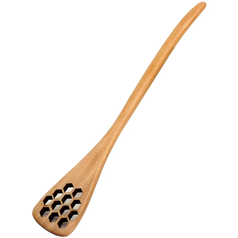 12 Pack Wooden Honey Comb Honey Stick Honey Dipper Spoon, Coffee ...