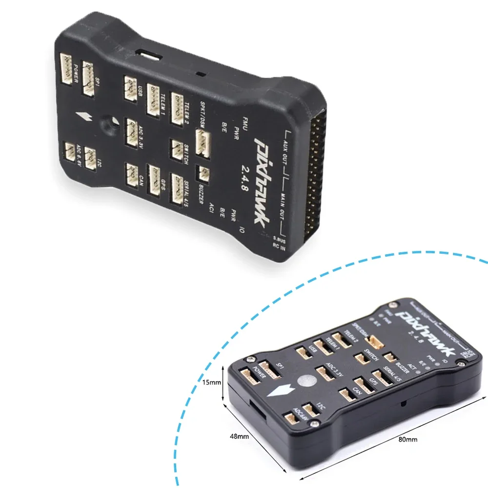 Pixhawk-PX4-PIX-2-4-8-32-Bit-Flight-Control-With-Safety-Switch-For-RC ...