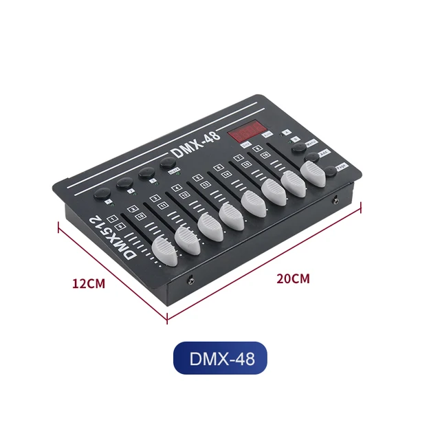 Mini DMX Controller LED Par Light DJ Light Console DMX-48 Console ...