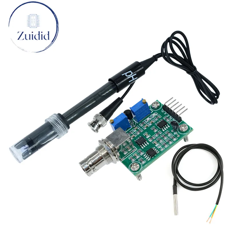 L-quido-PH-0-14-Valor-Sensor-M-dulo-Detec-o-Monitoramento-Placa-De ...