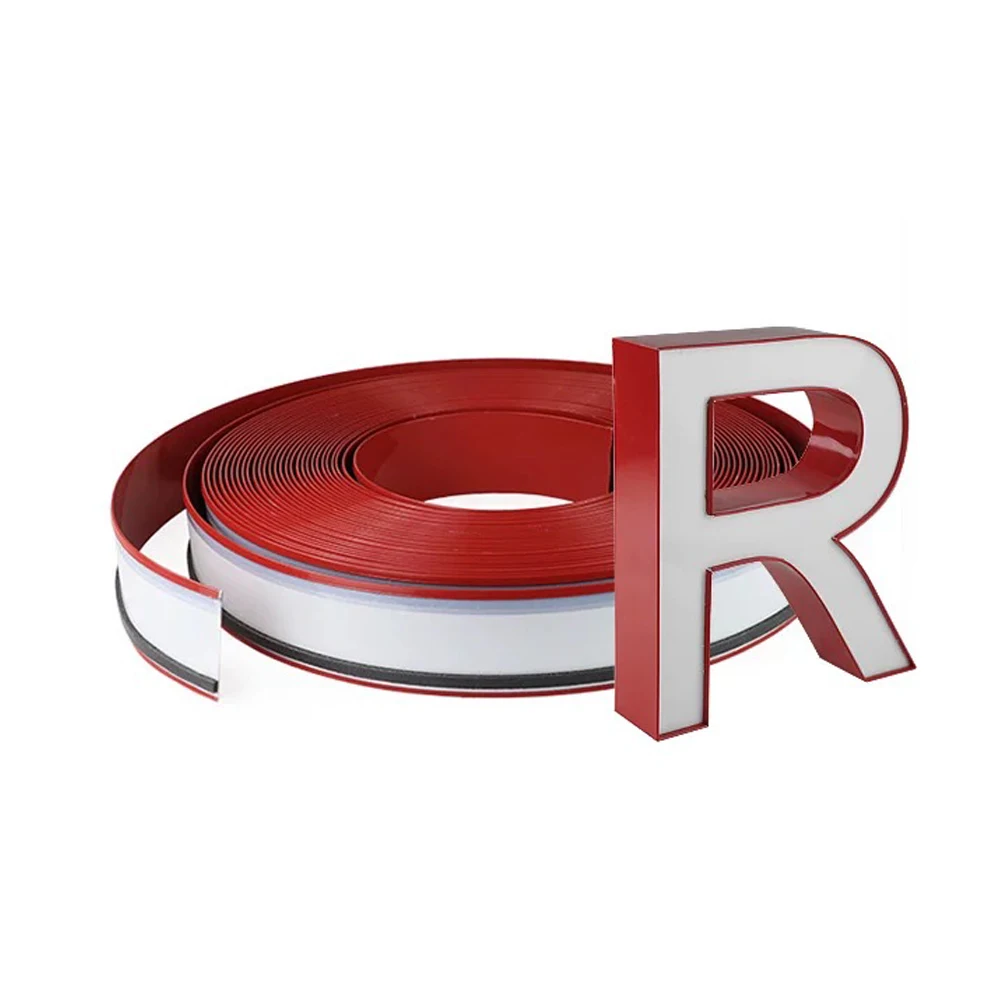 Outdoor Indoor Signage Aluminum Channelume Return Profile for Channel ...