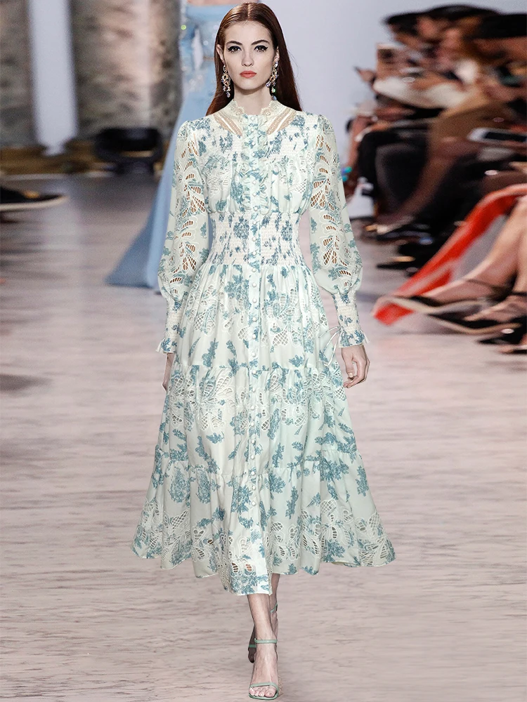 High Fashion Dresses Runway