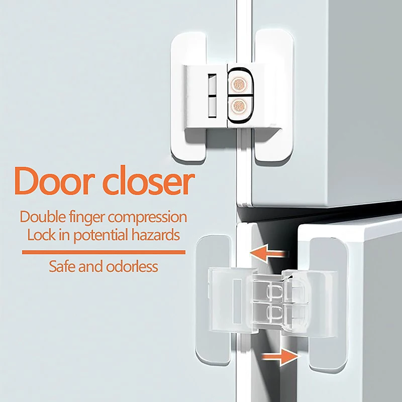New-1Pcs-Home-Refrigerator-Lock-Freezer-Door-Lock-Multi-function-Safety ...