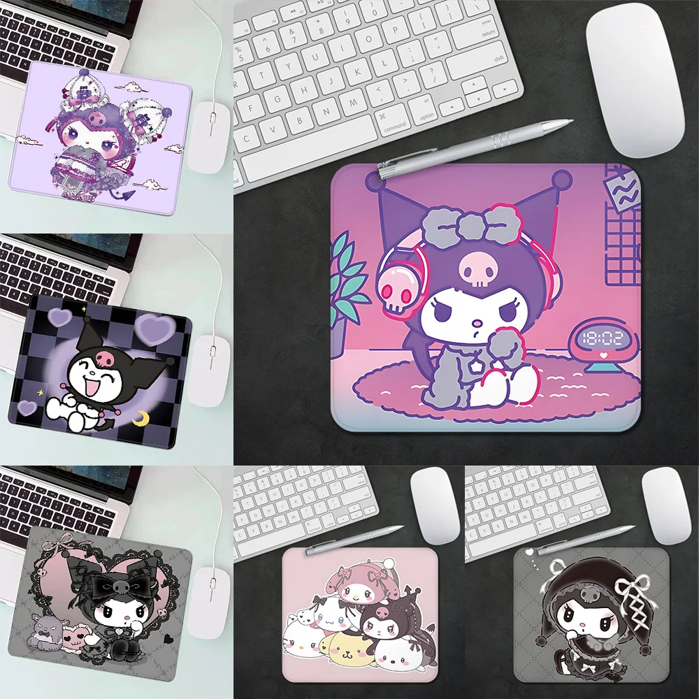 Cute cartoon Kuromi Gaming Mouse Pad XS Small Mousepad For PC Gamer ...