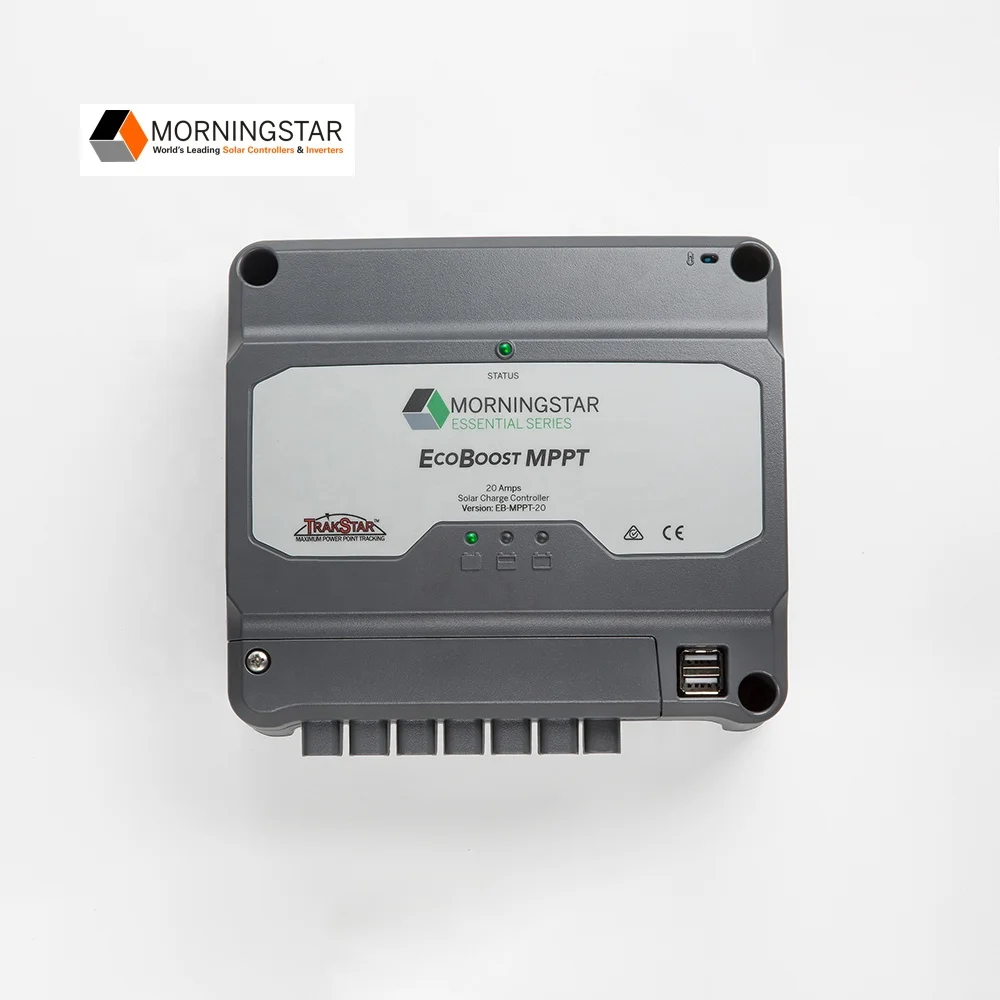 Morningstar Ecoboost Mppt Solar Charge Controller 40a With Lcd - Power ...
