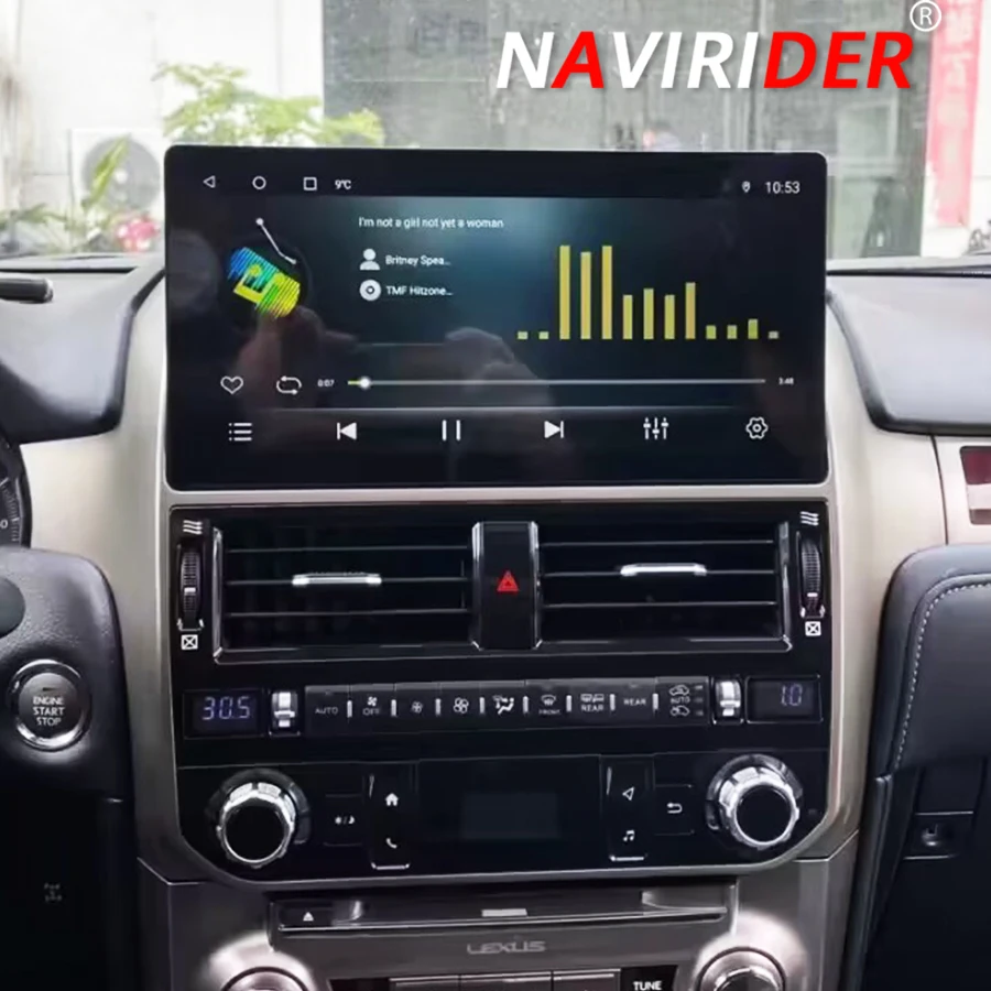 12.3inch All-new Car Radio Android For Lexus GX400 GX460 2009 - 2022 ...