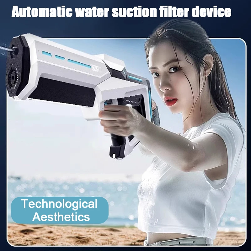Pistolas-de-gua-el-tricas-para-adultos-suc-o-autom-tica-Water-Blasters ...