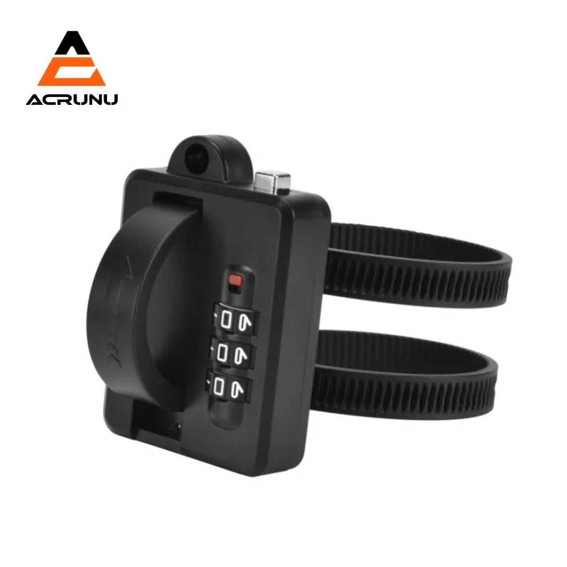 Acrunu-Bicycle-Cable-Tie-Combination-Lock-Helmet-Lock-with-Hook-Special ...