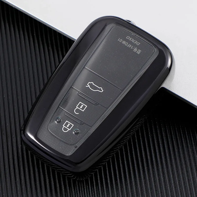 TPU-Car-Key-Case-Cover-for-Toyota-Corolla-Cross-Camry-Land-Cruiser ...