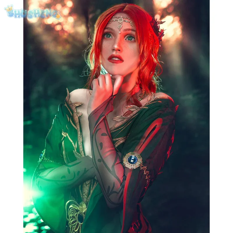 XT8Game Witcher 3：Wild Hunt Triss Merigold Cosplay Costume Party ...
