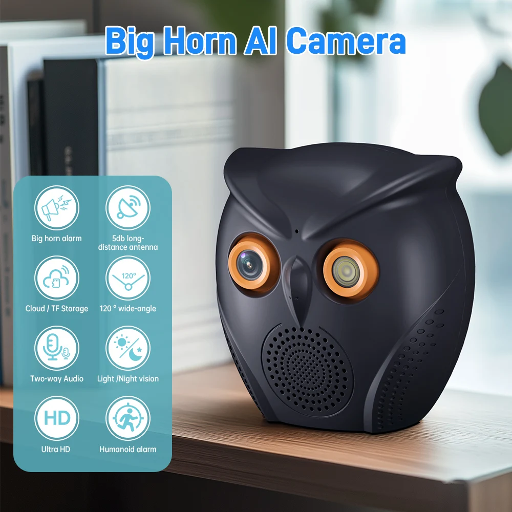 ICSEE App Indoor Wifi Security Camera Speaker CCTV Home 5MP HD lP ...